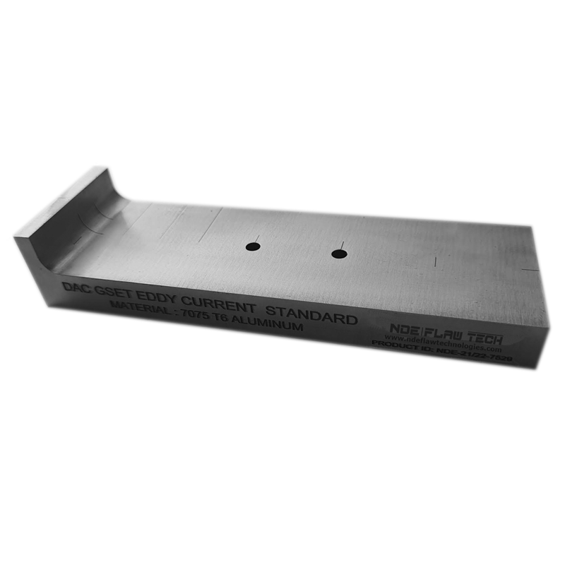 DAC GSET Eddy Current Standard Test Block
