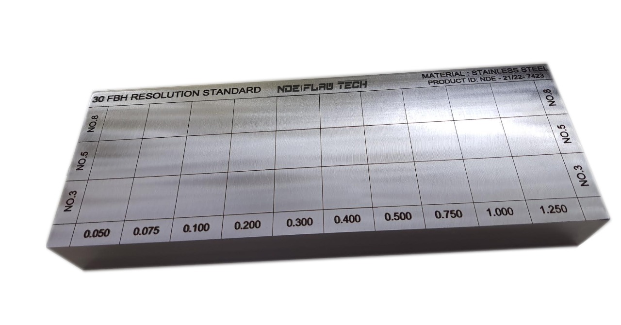 30 FBH Resolution Reference Block Metric Version