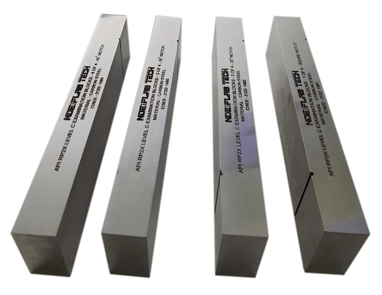 API RP 2X Reference Standards LEVEL C BLOCK (INCH VERSION)