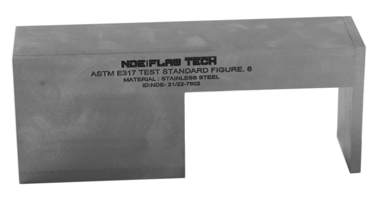 ASTM E317 Test Block Figure 6