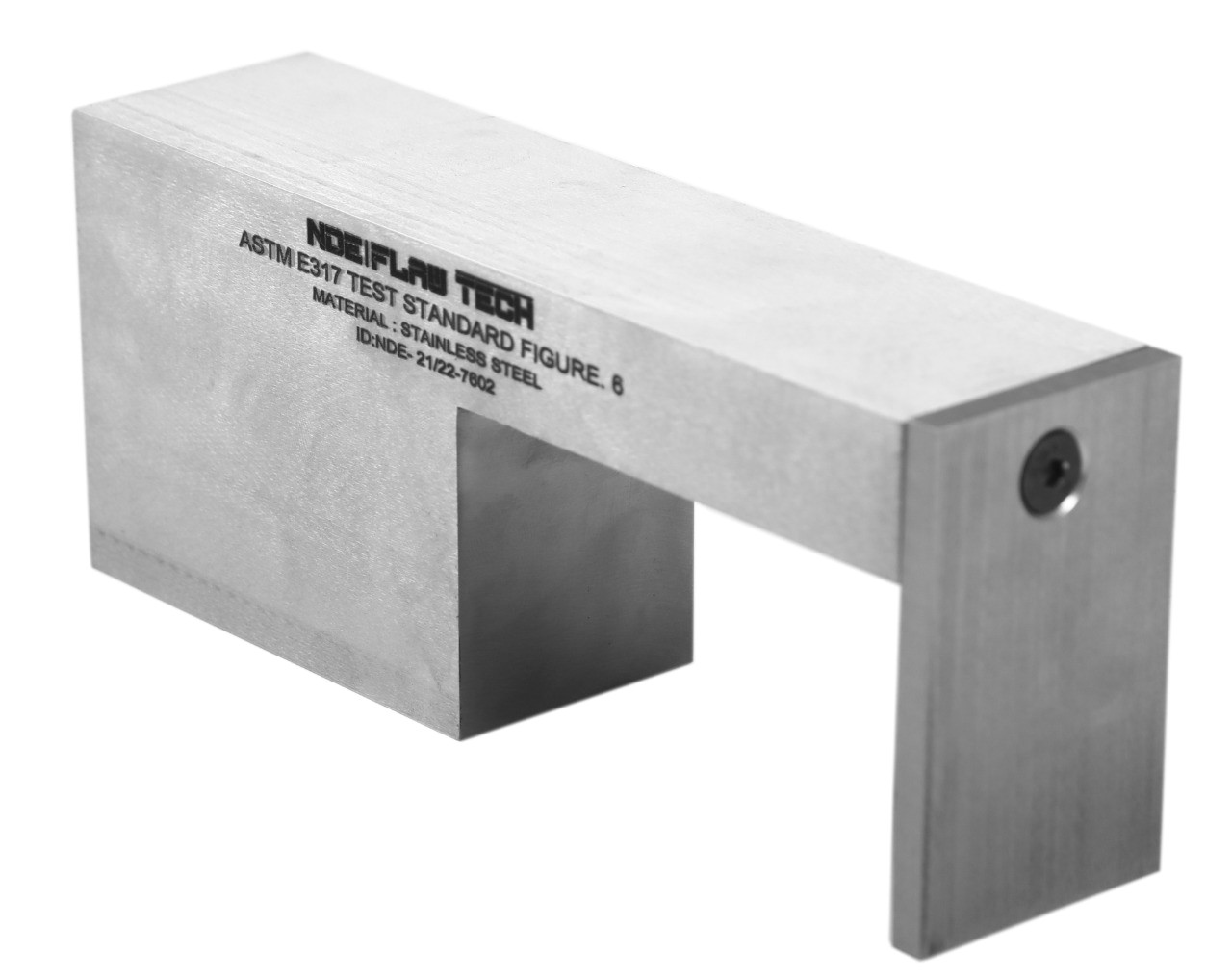 ASTM E317 Test Block Figure 6 (Inch Version)