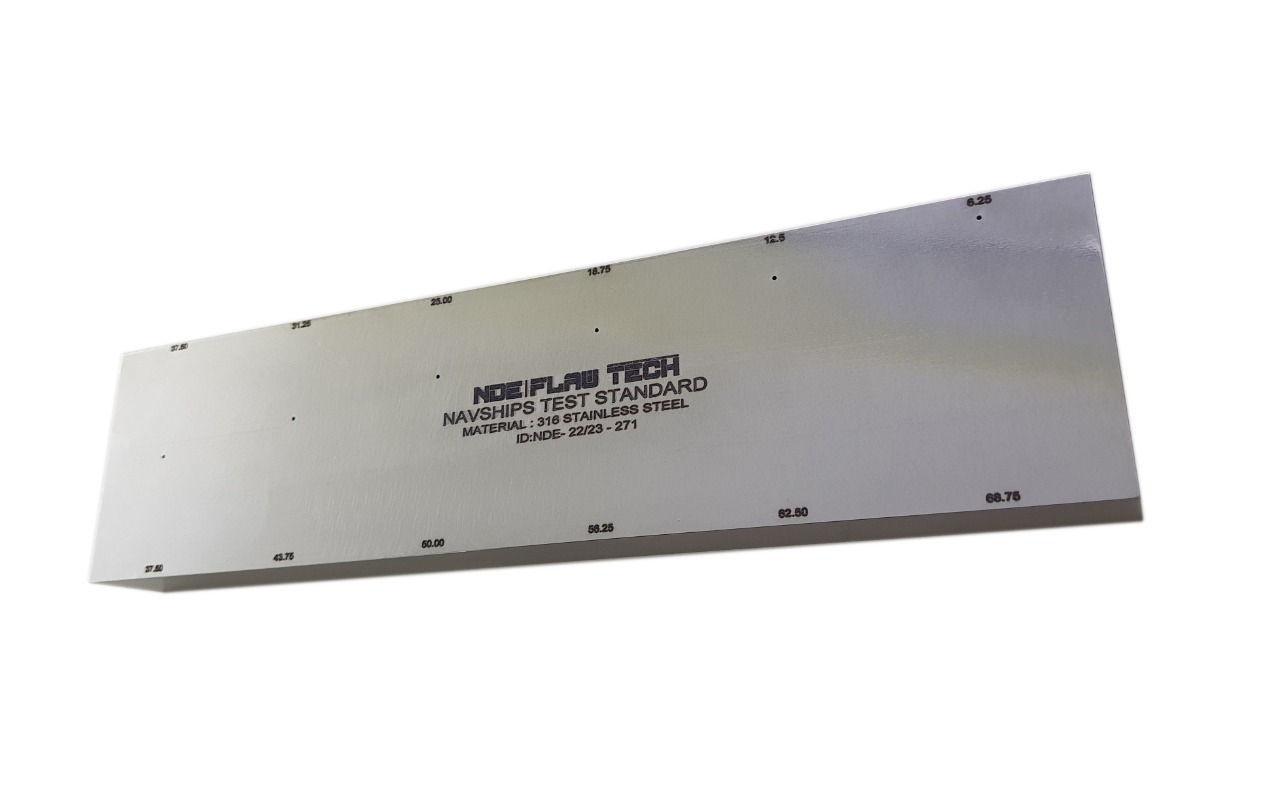 Navships Calibration Test Block (Inch Version)