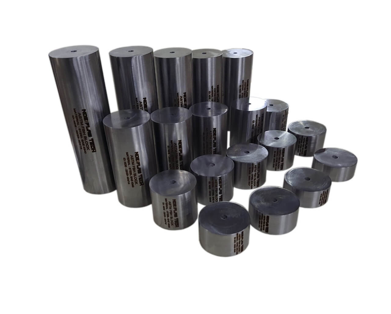 ASTM Distance Amplitude Block Set of 19 (Metric Version)