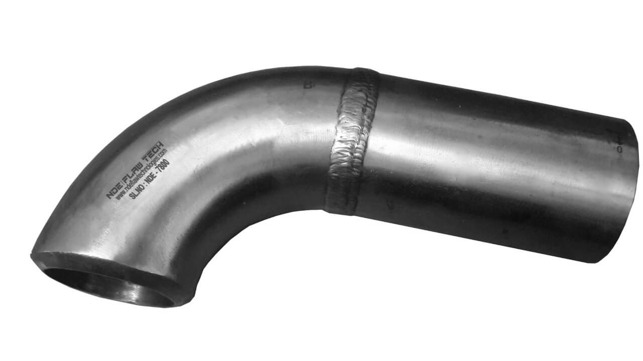 90° Elbow to Pipe Ultrasonic Test Practical Exam Flaw Specimen (Metric ...