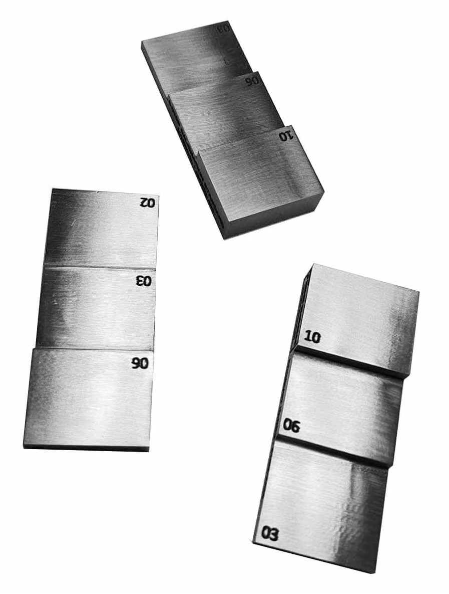 3 STEP WEDGE BLOCK (INCH VERSION)