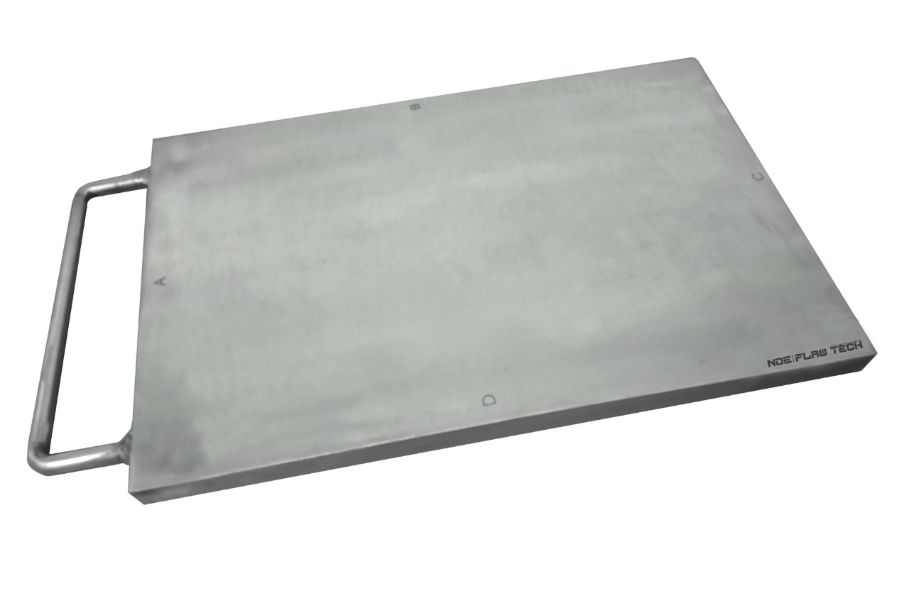 UT CORROSION/EROSION FOUR SECTION PLATE (Metric Version)