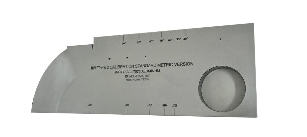 IIW-Type 2 Calibration Block (Inch Version)