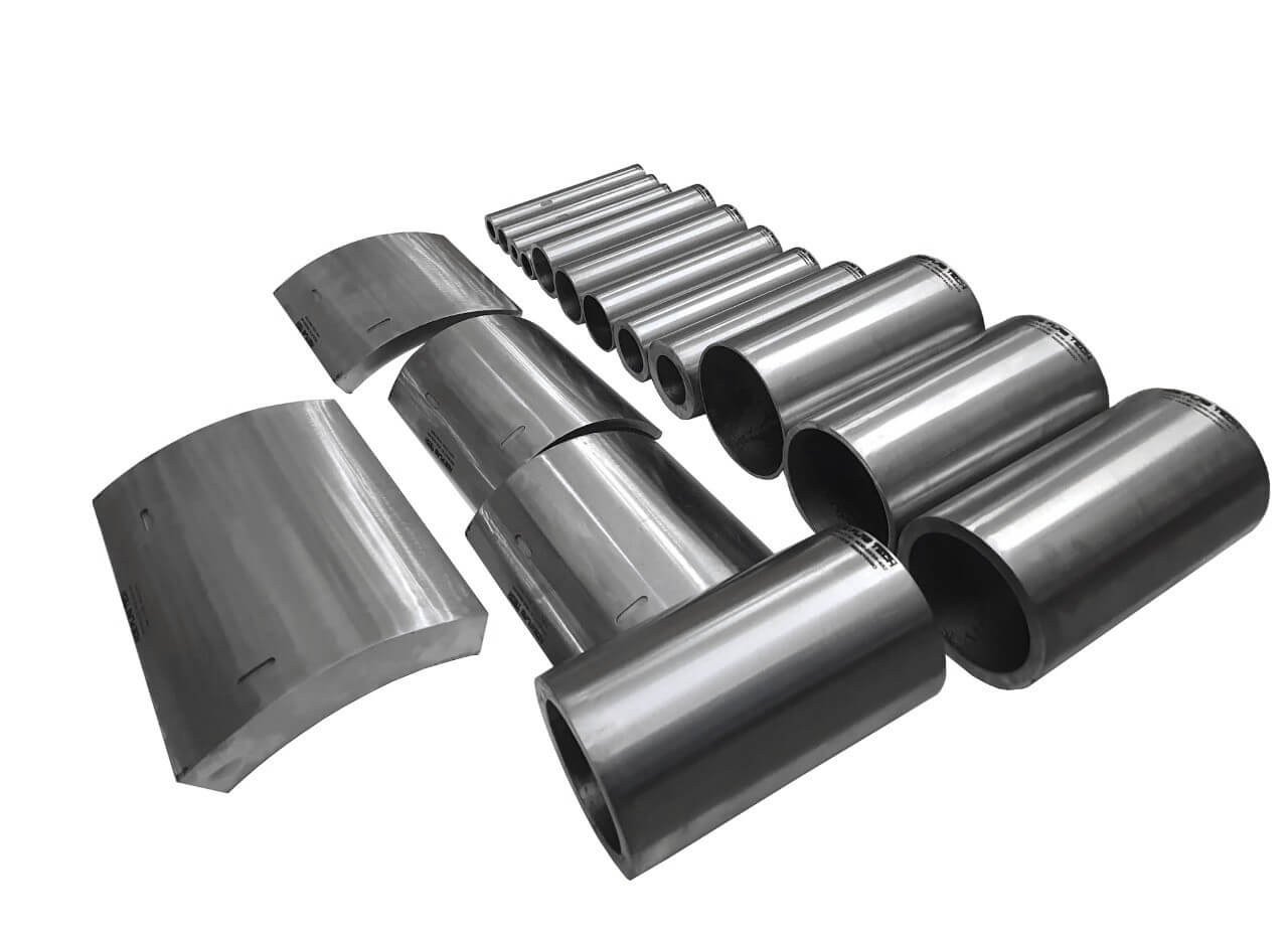 ASME Type Phased Array Pipe Calibration Block (Inch Version)