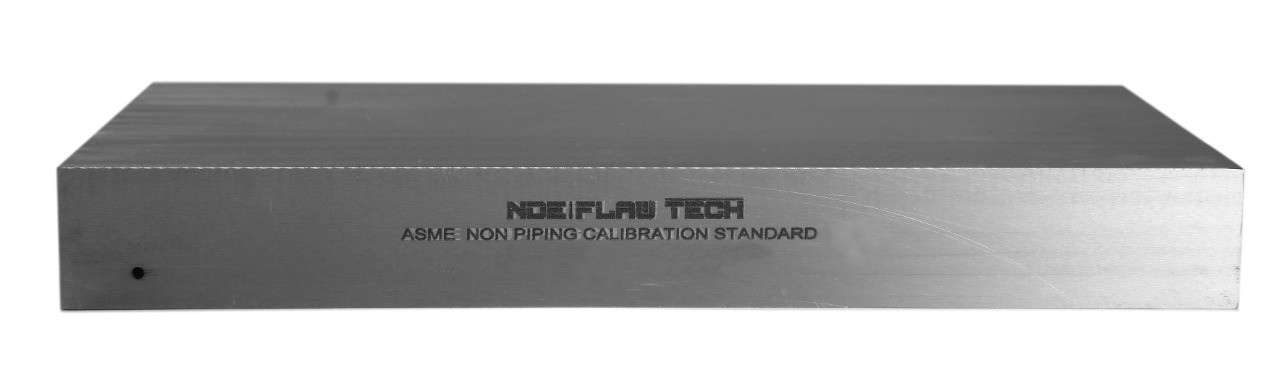 ASME Sec V Basic Calibration Block (12mm WITHOUT NOTCH) METRIC VERSION